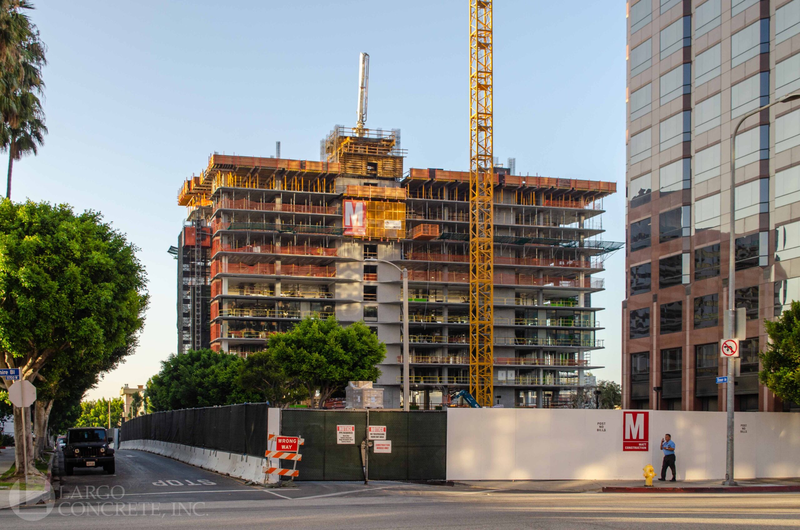 Landmark II Tops Out in West Los Angeles – Largo Concrete