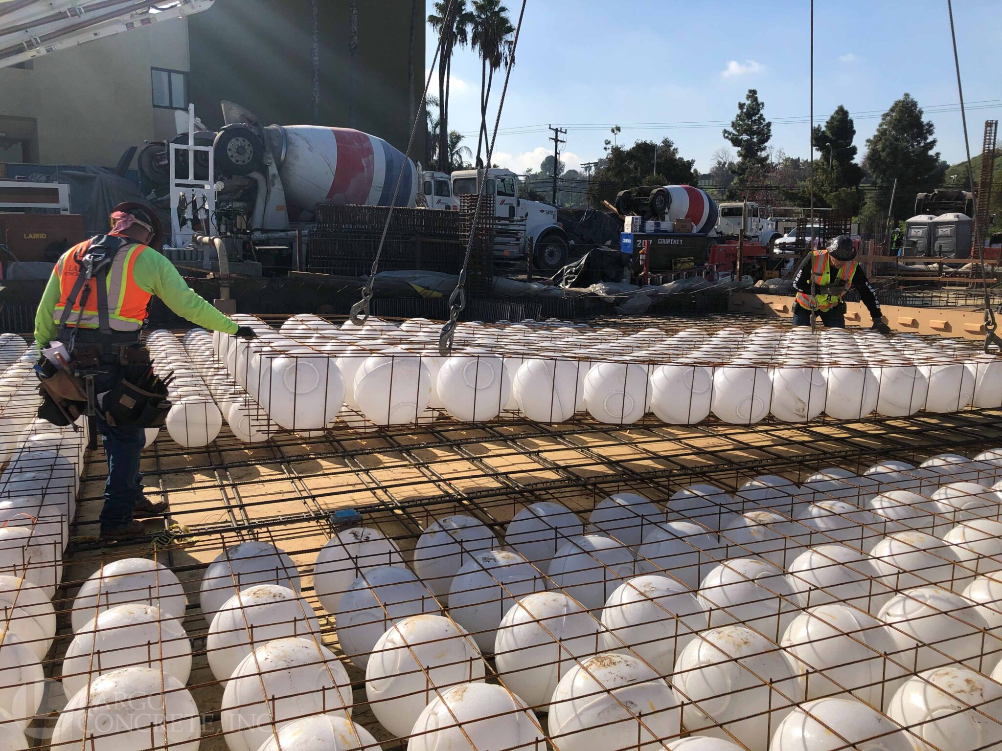 First Major Structural "Bubble Deck" Project on the West Coast Tops Out ...